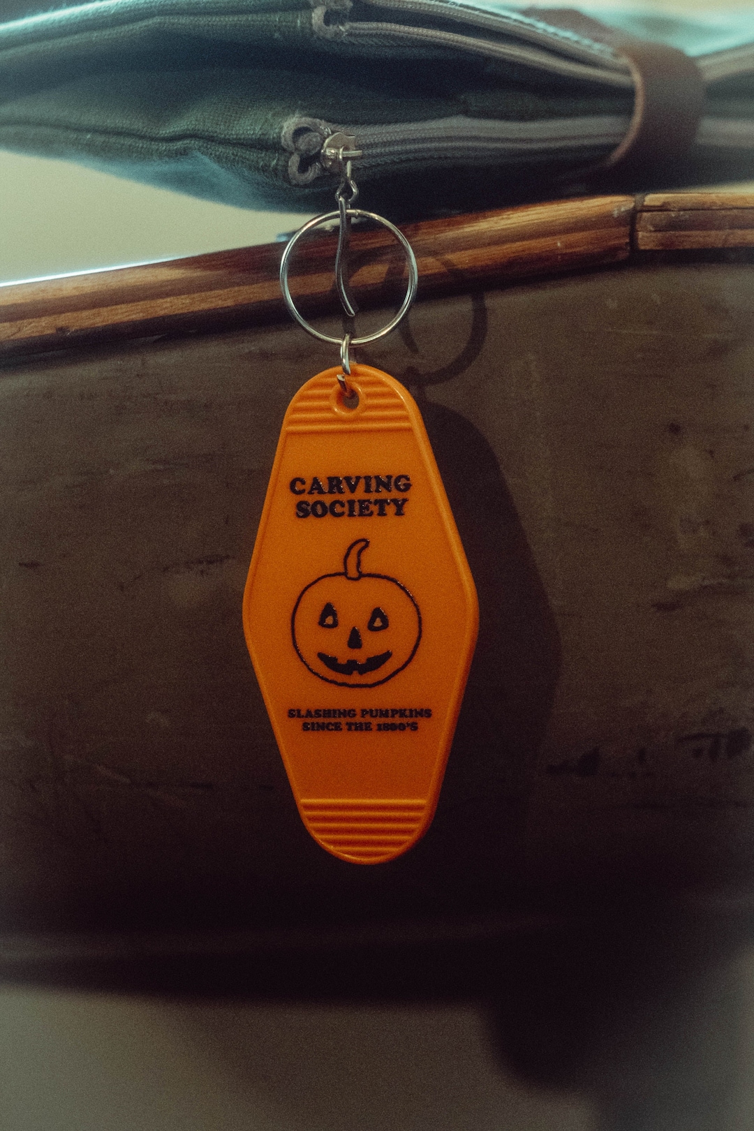 Carving Society - Cabin Key Fob (orange/hand Numbered) - Etsy