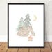 Camping Theme Printable Wall Art- Camping Wall Decor/outdoortheme Wall ...
