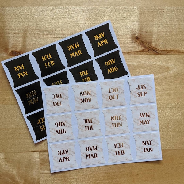 Monthly Planner Tabs - Etsy