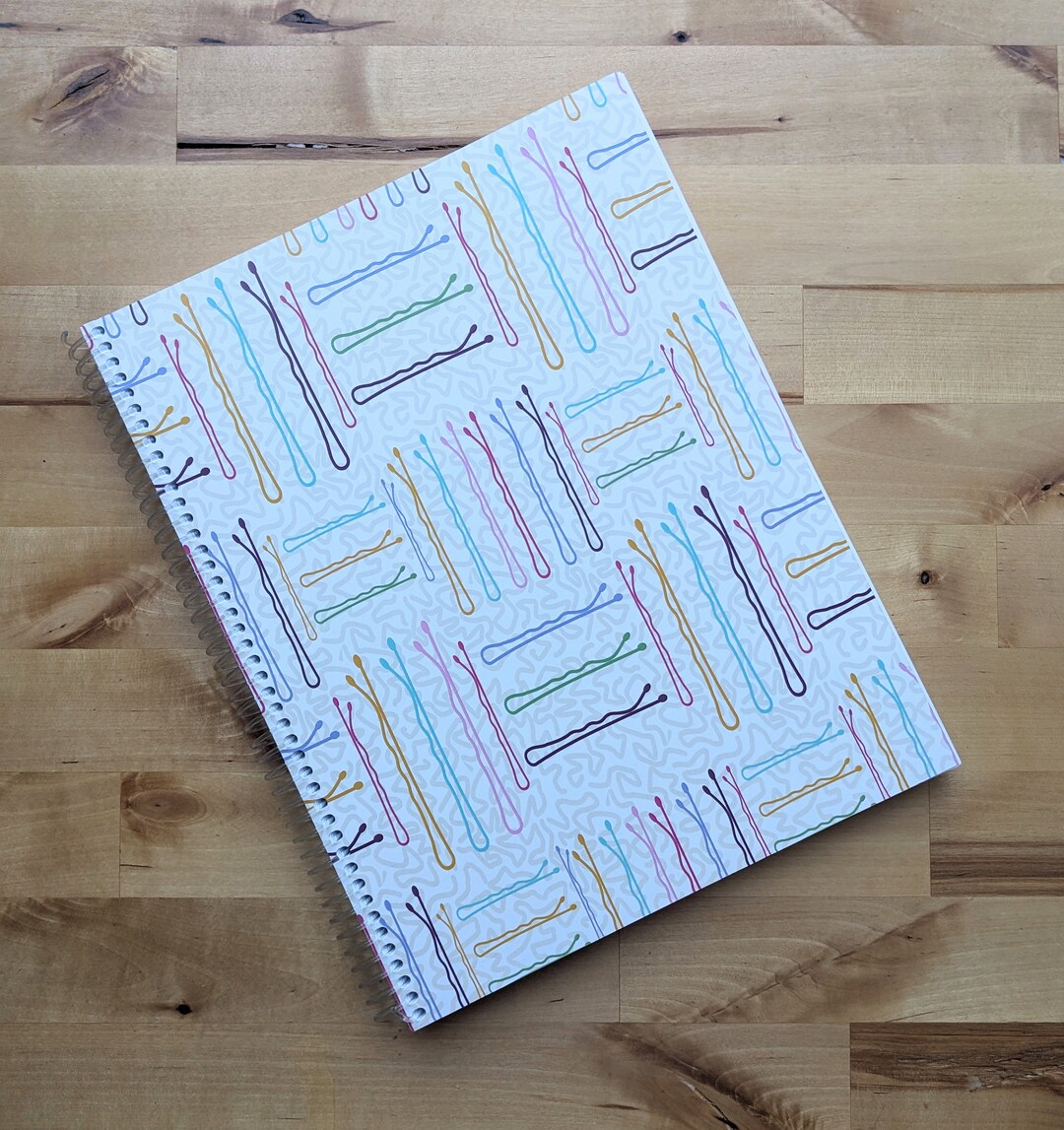 2024 Hairstylist Appointment Book Bobby Pin Design Dated Weekly Jan ...