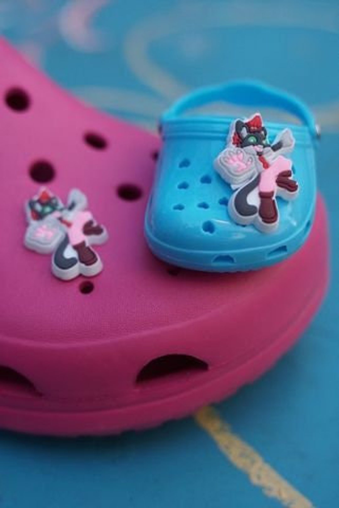 Pharaoh's Feline Immunodeficiency Virus (FIV) Croc Charm - Etsy