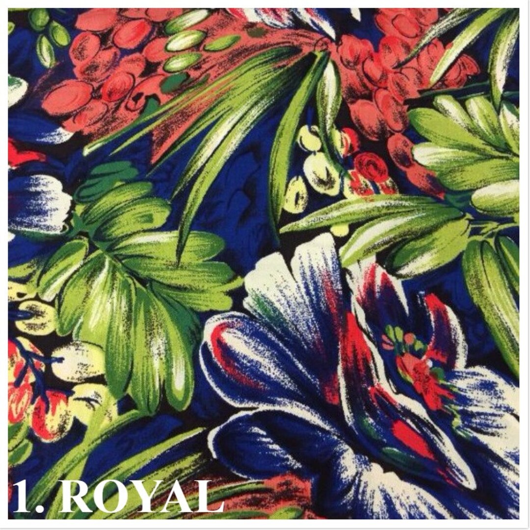 100% Floral Printed Rayon Challis - Etsy