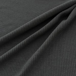 2x2 Poly/rayon Rib- Charcoal - Etsy