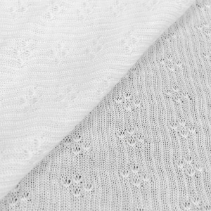 100% Cotton Sheer Pointelle - Etsy