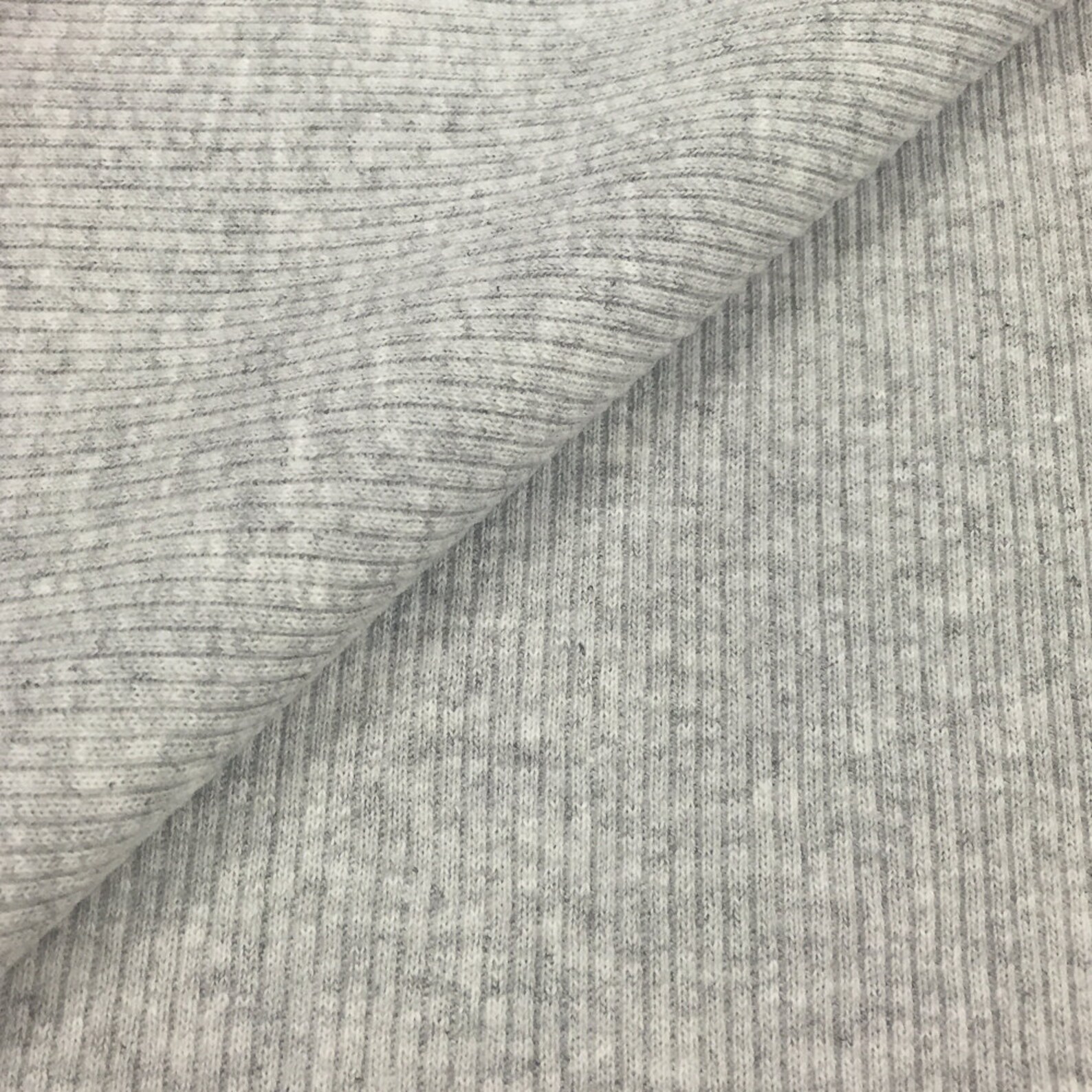 Heather Grey 2x1 Rib | Etsy