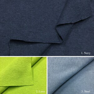 100% Cotton 1x1 Rib - Etsy