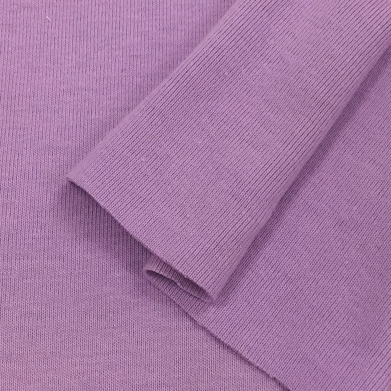 100% Combed Cotton 1x1 Rib - Etsy