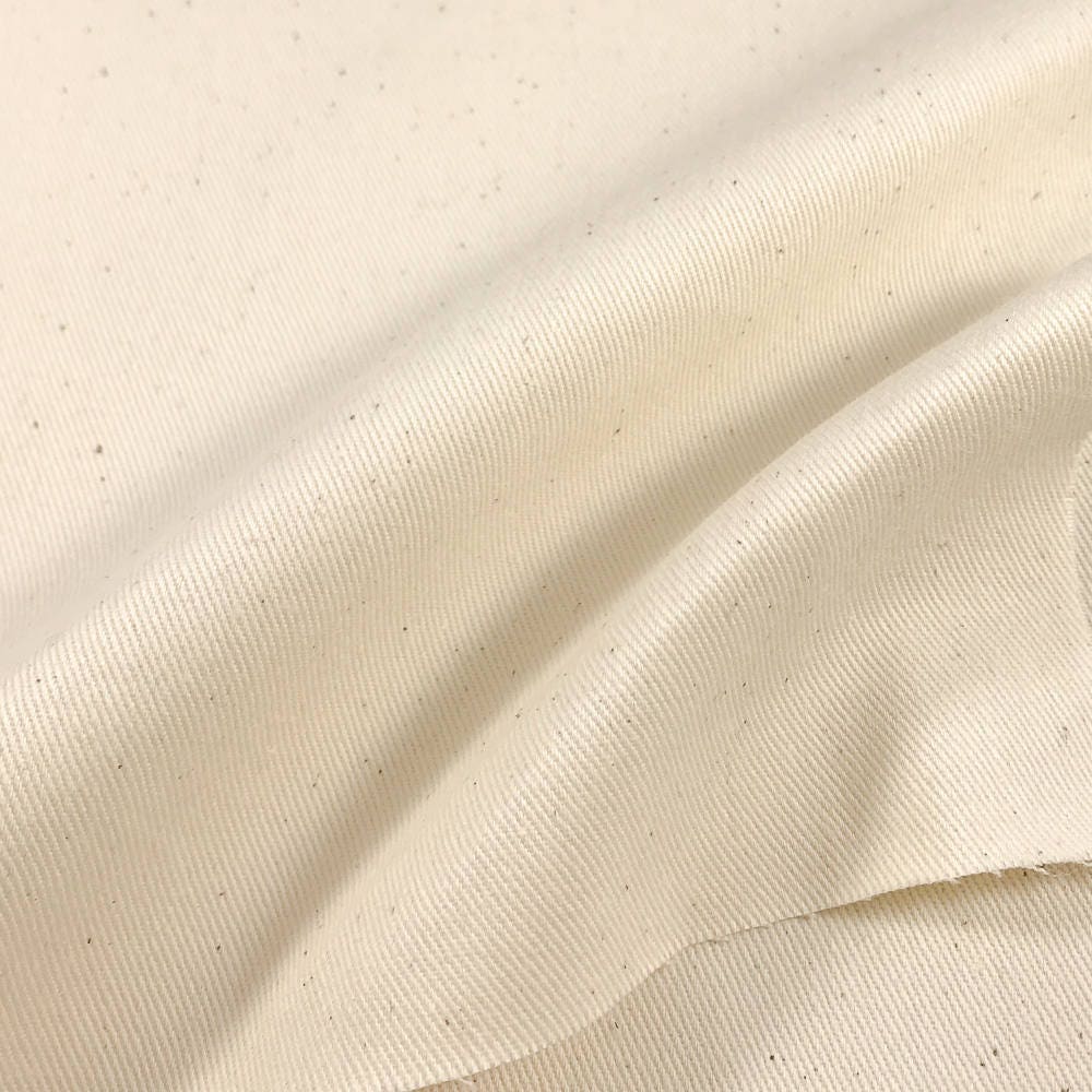 100% Cotton Natural Woven Twill