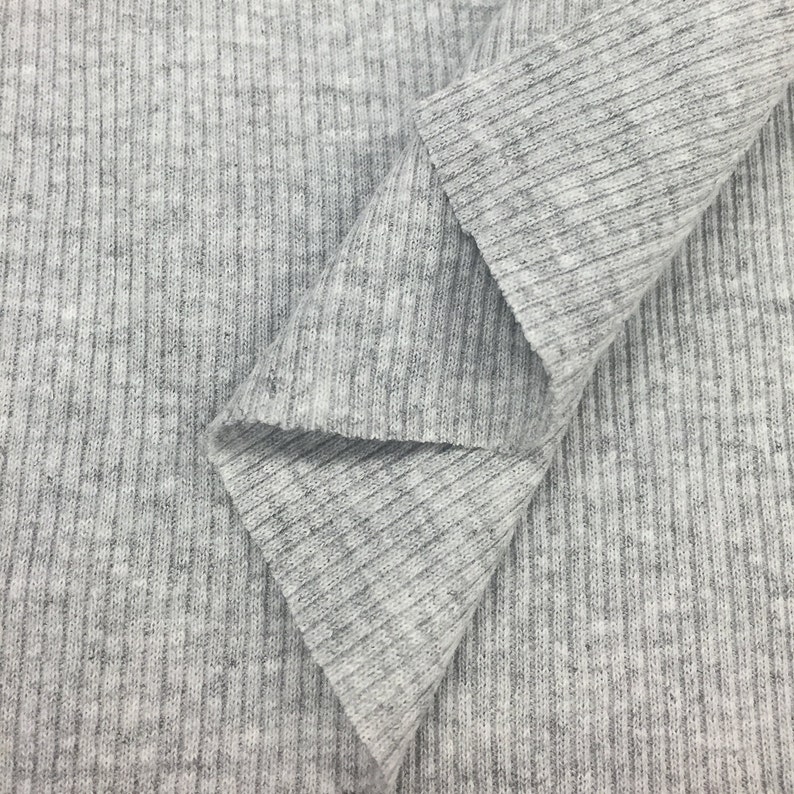 2x1 Poly Cotton Rib With Stretch - Etsy