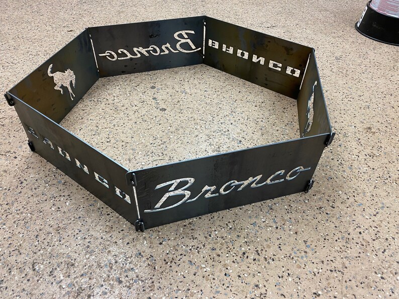 New Bronco Fire Pit, 2021 and Early Bronco, Collapsible and Portable ...