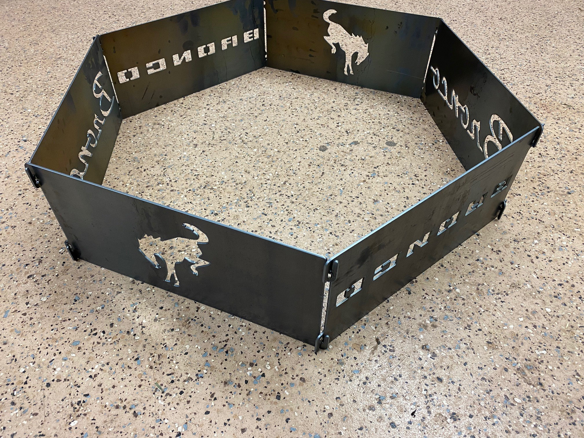 New Bronco Fire Pit, 2021 and Early Bronco, Collapsible and Portable ...