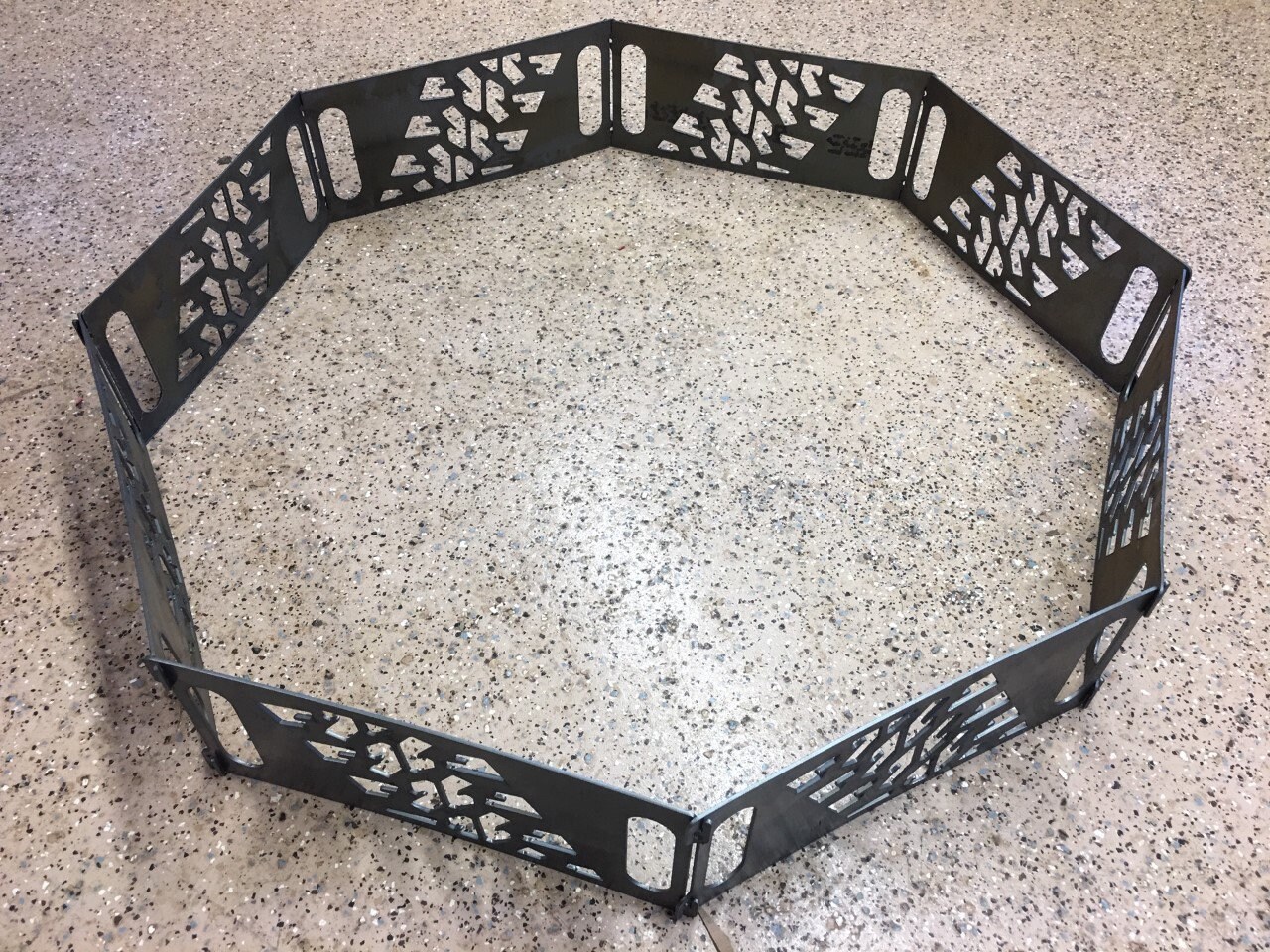 4X4 off Road Fire Ring, Collapsible and Portable, Octagon, FREE ...