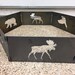 Wildlife Fire Ring, Fire Pit, Moose, Pheasant, Bear, FREE SHIPPING - Etsy
