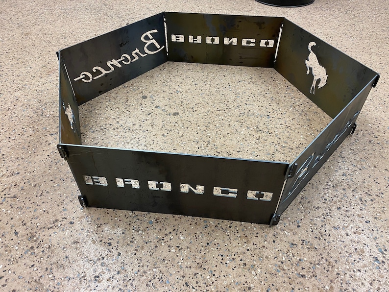 New Bronco Fire Pit, 2021 and Early Bronco, Collapsible and Portable ...