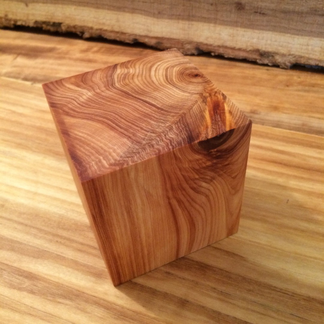 CEDAR WOOD Block Oiled 3-4 Inch - Etsy