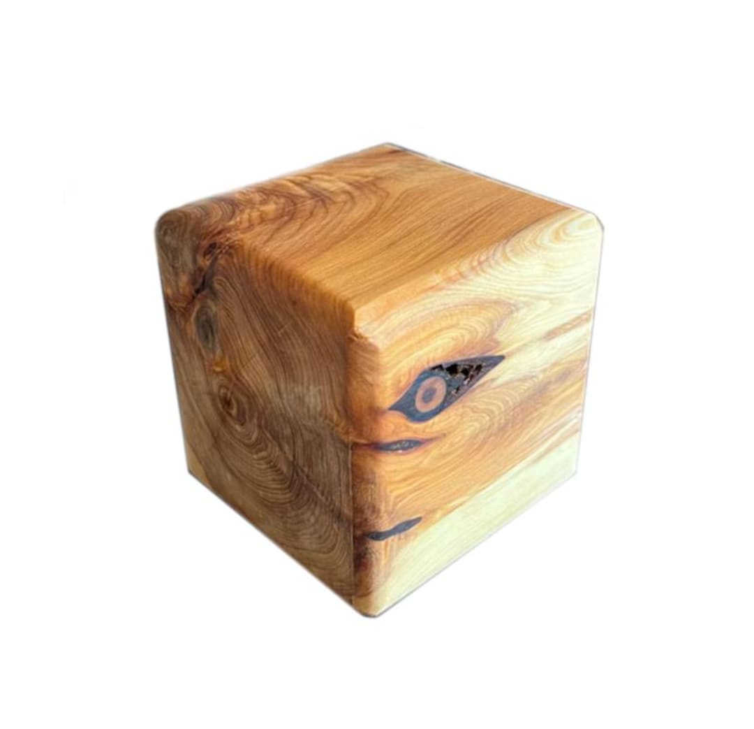 Mountain CEDAR Wood Block 4 Inch Oiled Beveled - Etsy