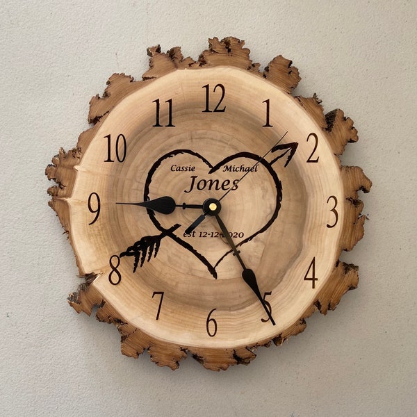 Personalized Clock - Etsy