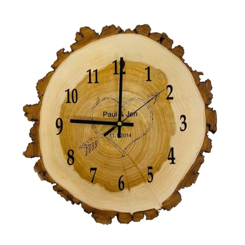 Wood Clock Tree Made - Etsy