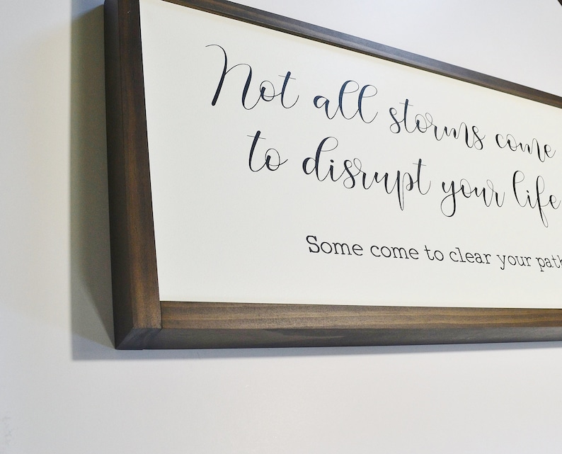 Inspirational Wall Art Framed Wall Decor Encouragement Gift | Etsy