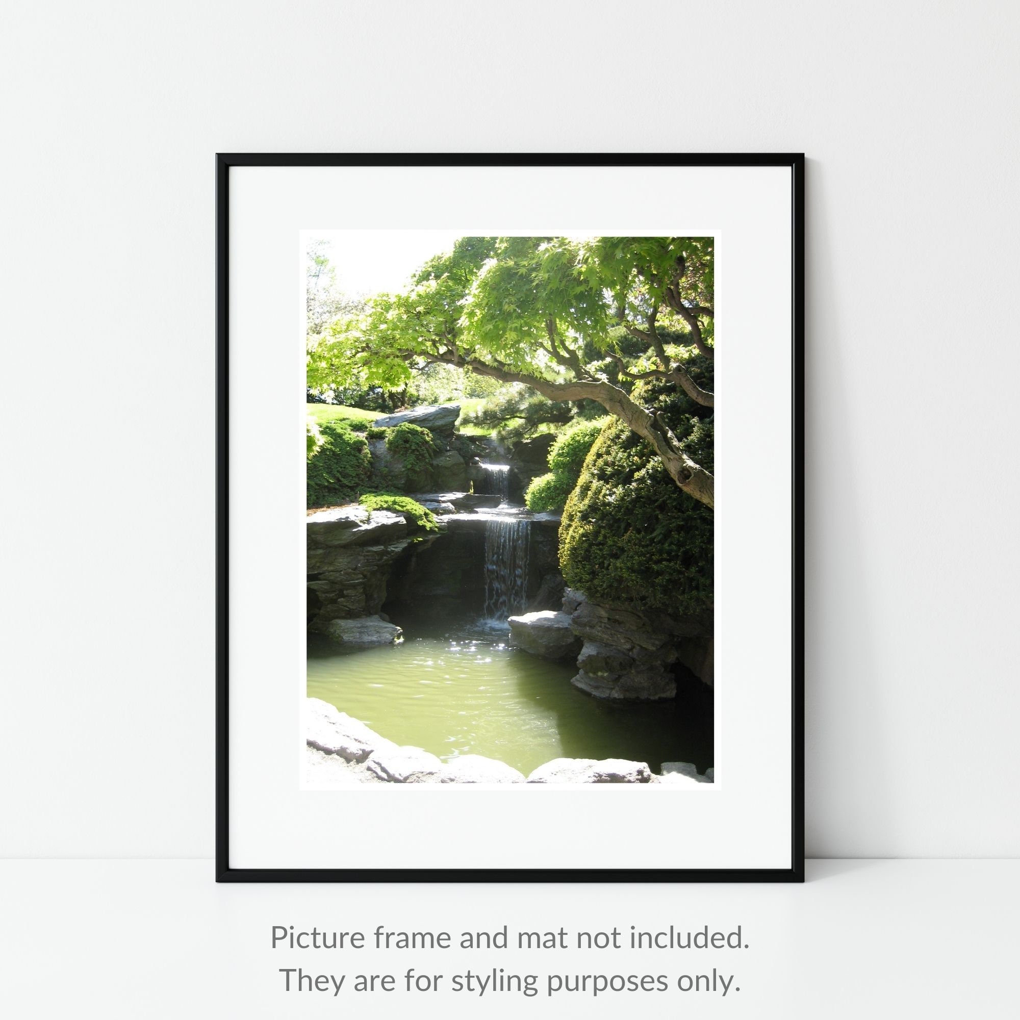 Nature Photography Waterfall Photography Print 210, Spring Waterfall ...