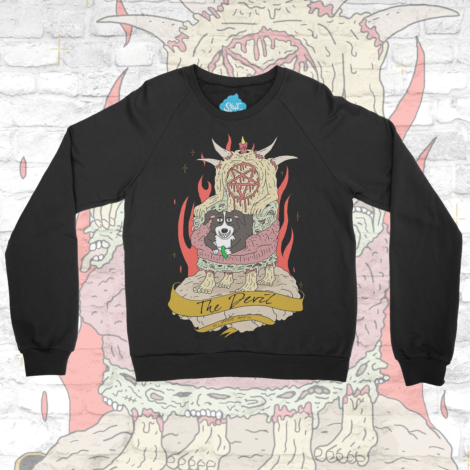 THE DEVIL || Sweatshirt Designed by Us, With Love. - Etsy