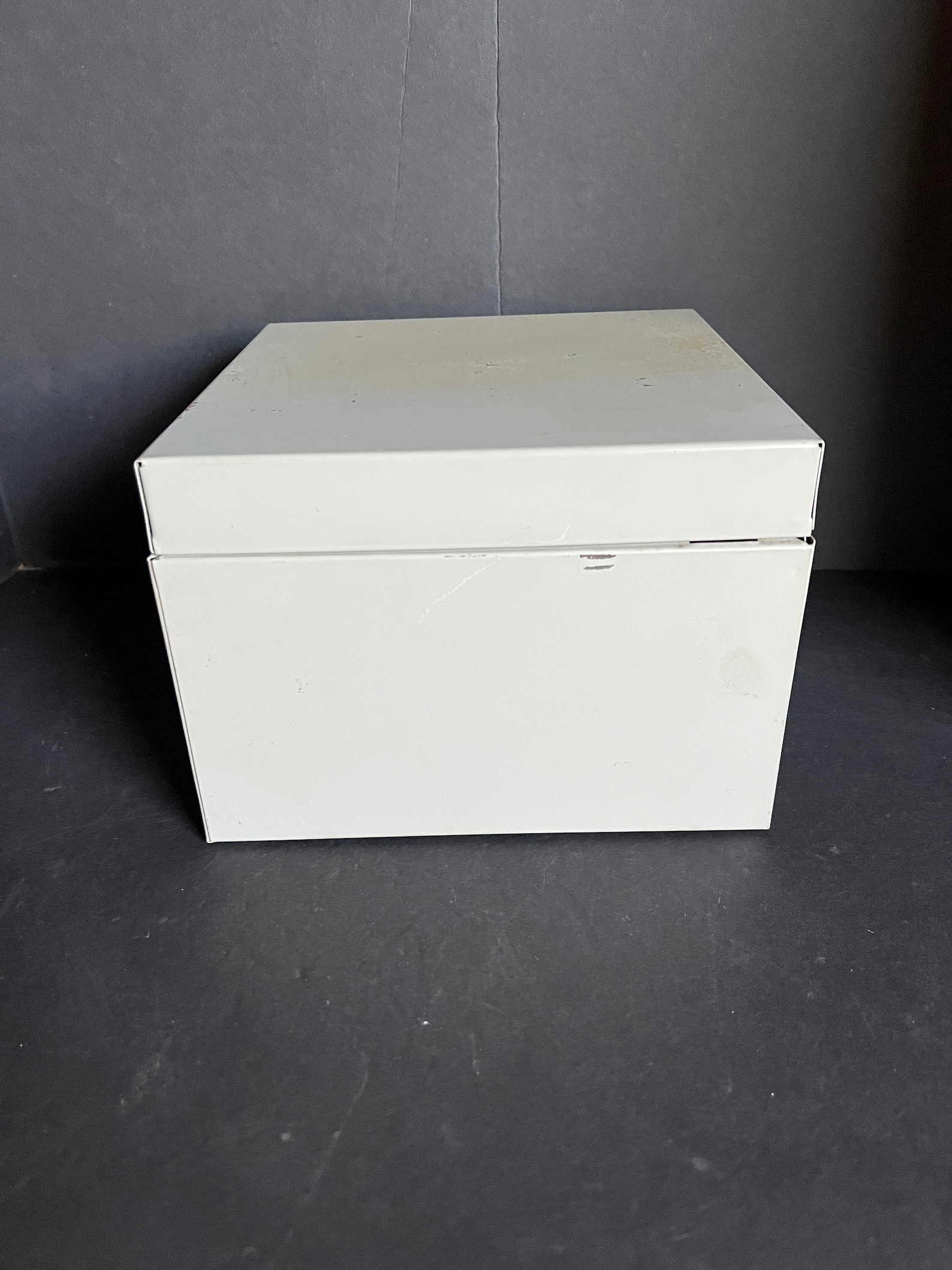 Steel Box Globe Weis Small Box5 X 8 Card File Recipe Box | Etsy