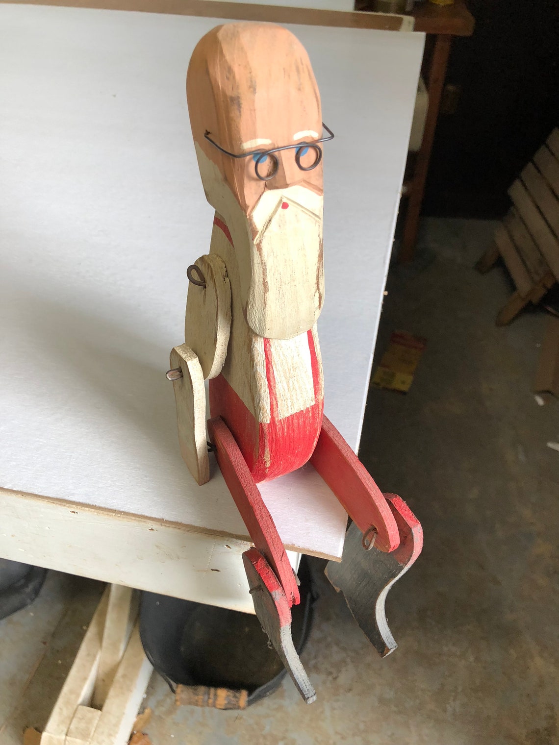 Wood Puppet Hand Made Toy - Etsy