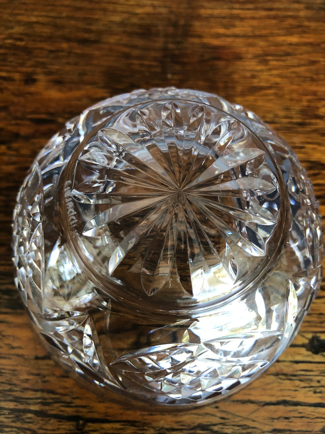 Tipperary Irish Crystal Bowl Heavy Crystal Vintage | Etsy