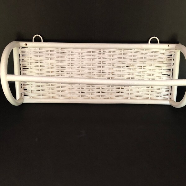 Wicker Bathroom Shelf - Etsy