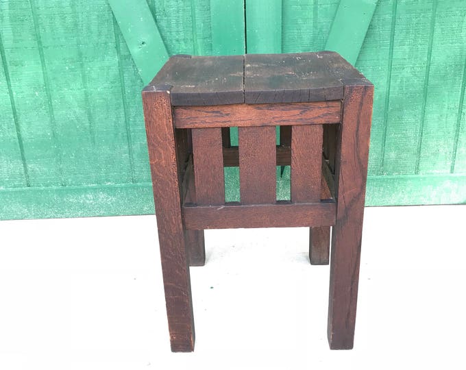 Antique Mission Table Square Table Circa 1920 - Etsy