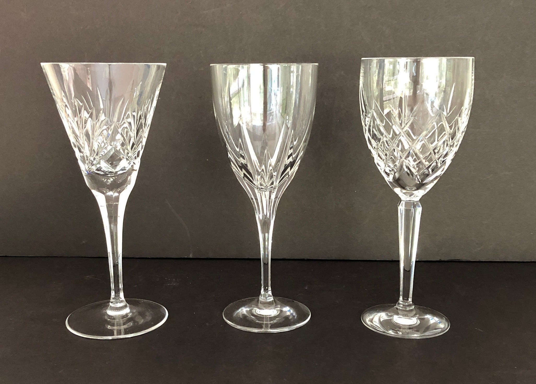 Gorham Crystal Stemware Wine Martini OPEN STOCK | Etsy