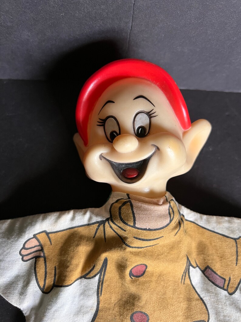 Walt Disney Dopey Hand Puppet - Etsy