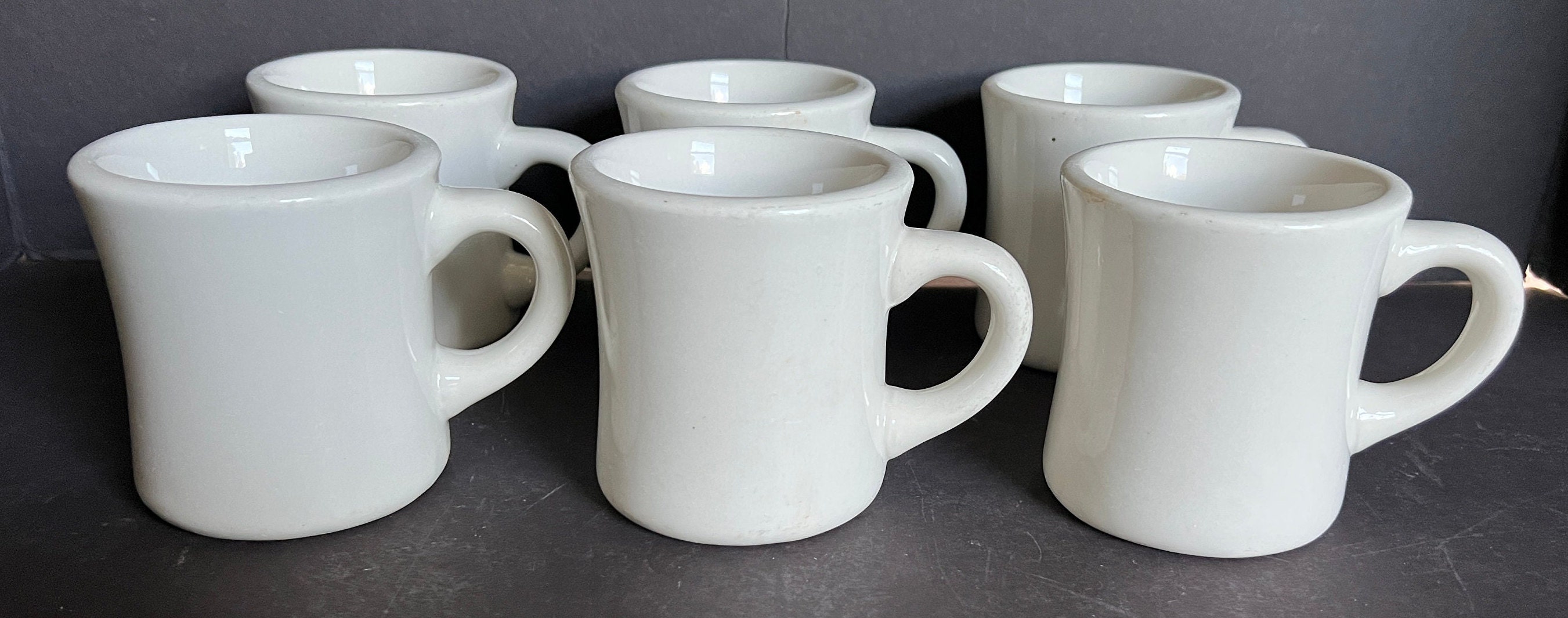 Mugs Restaurant Ware Vitrified China Iron Stone Mug White - Etsy