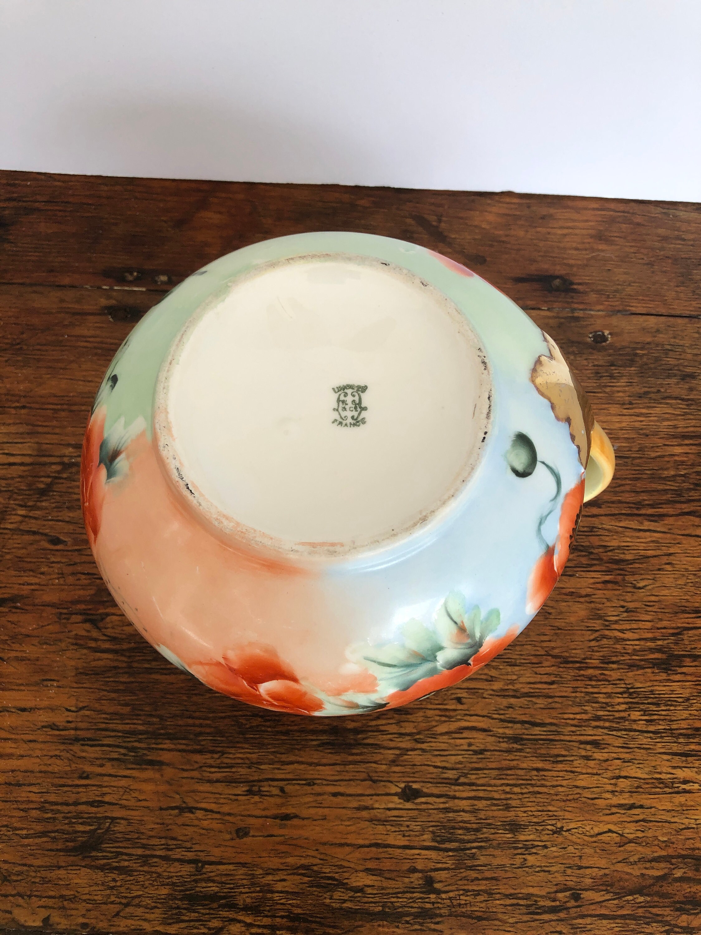 Limoges Poppy Pitcher W. M. Guerin Circa 1900 Gold Gilt - Etsy