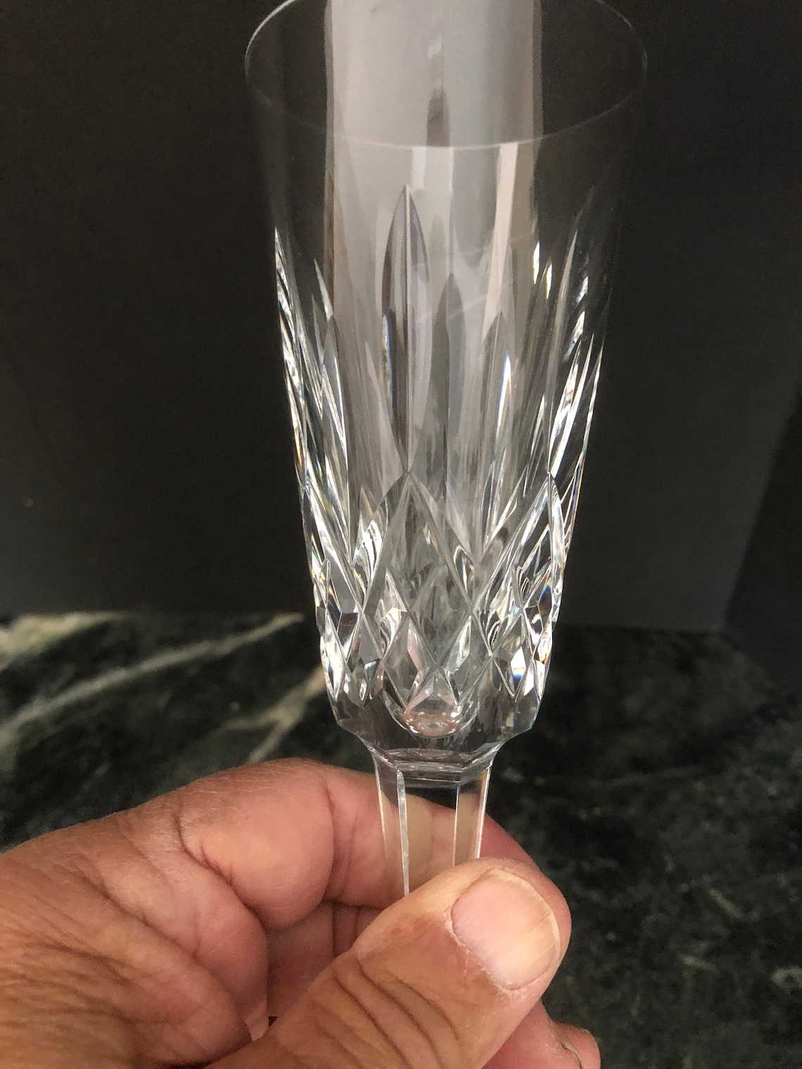 WATERFORD Crystal Kildare Pattern Vintage Stemware Hand | Etsy