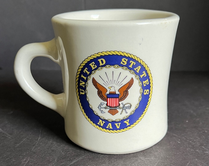 US Navy Mug, Coffee Mug, the Ultimate Mil-art, Classic Vintage Mess ...