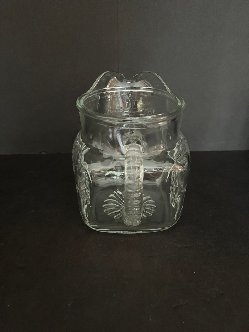Anchor Hocking, Pattern Pressed Star & Fan, Prescut Clear, Circa 1960 ...