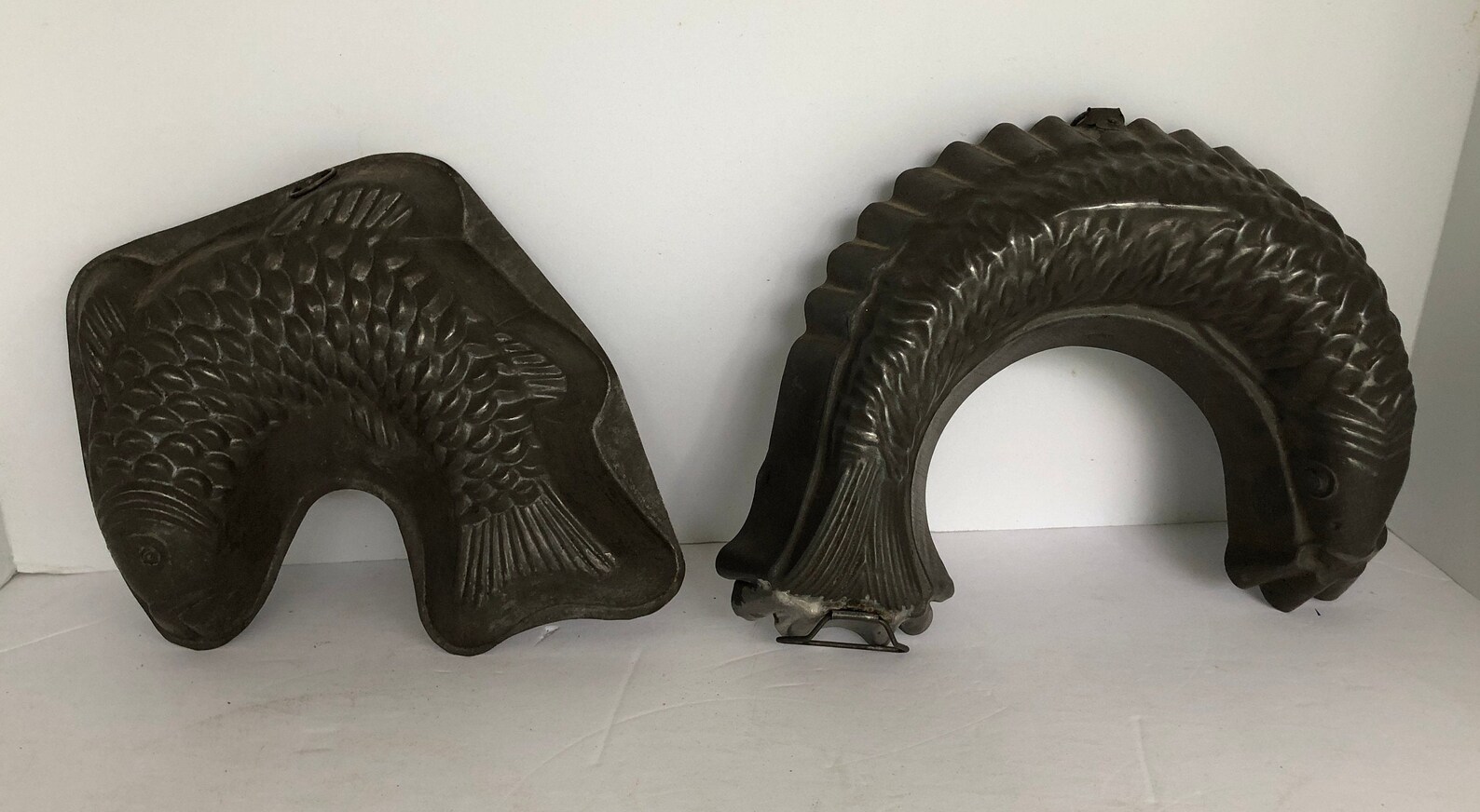 Antique Tin Mold French Tin Mold Fish Mold Fish Wall Hangin - Etsy