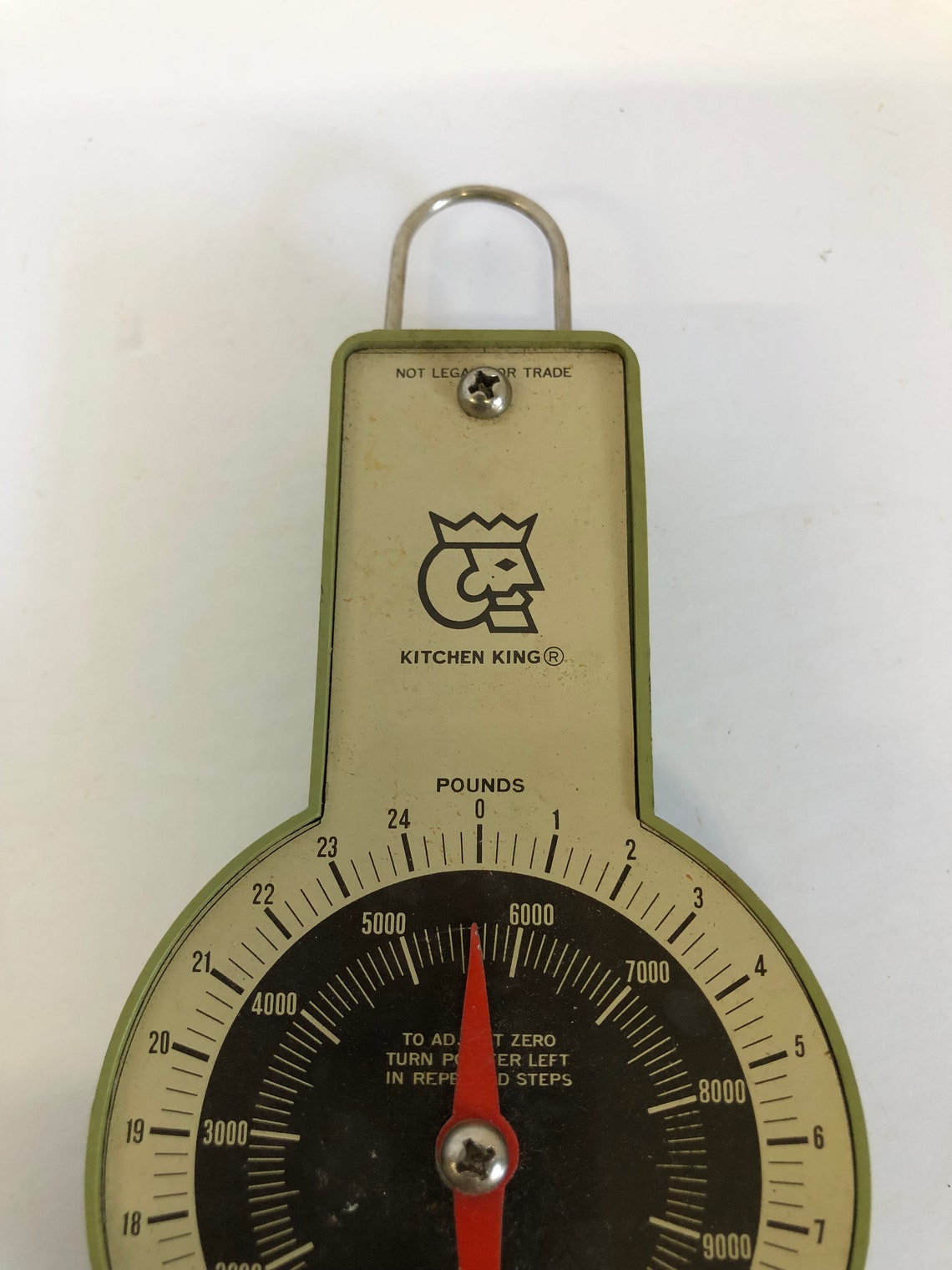 Kitchen King Hanging Scale Kitchen Scale Vintage Scale Red | Etsy