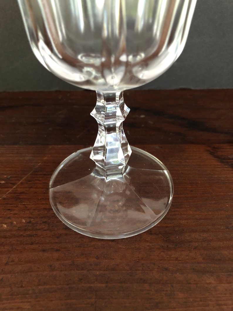 Royal Crystal Rock Made in Italy Water Goblets Bar Cart | Etsy