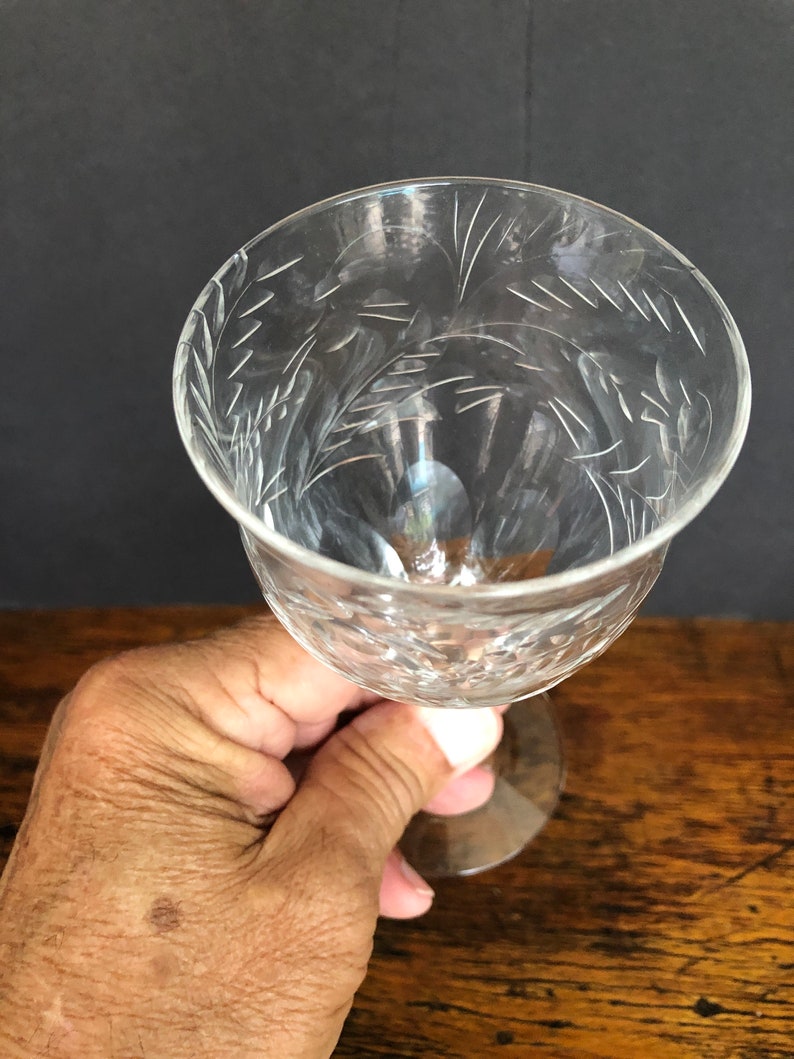 Crystal Stem Ware Seneca Orleans Sold Separately OPEN - Etsy