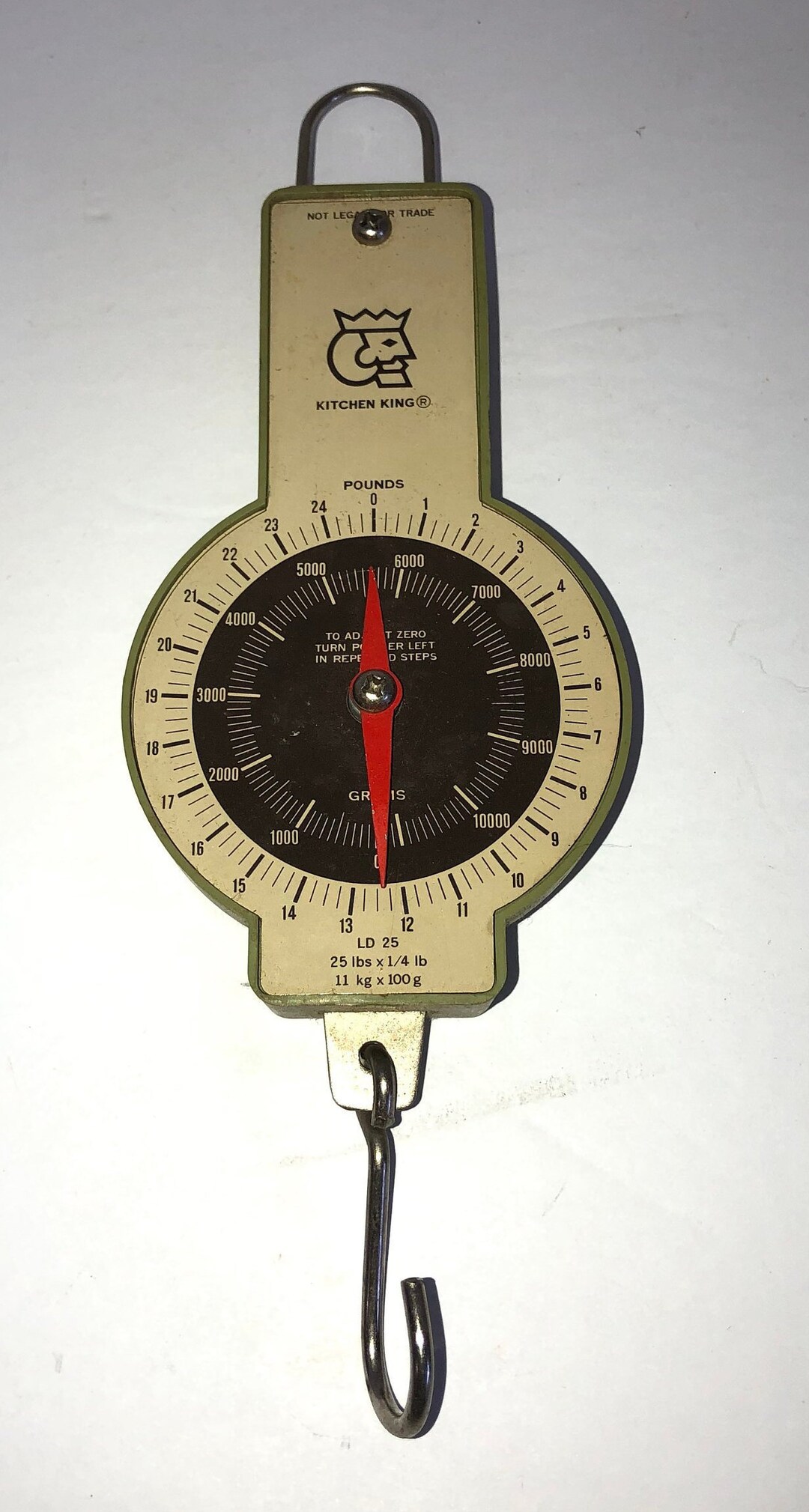 Kitchen King Hanging Scale, Kitchen Scale, Vintage Scale, Red Needle - Etsy