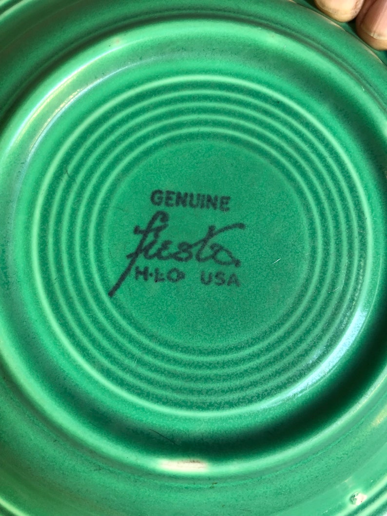 Fiesta Deep Plates Soup Plate Bowl Vintage Original - Etsy