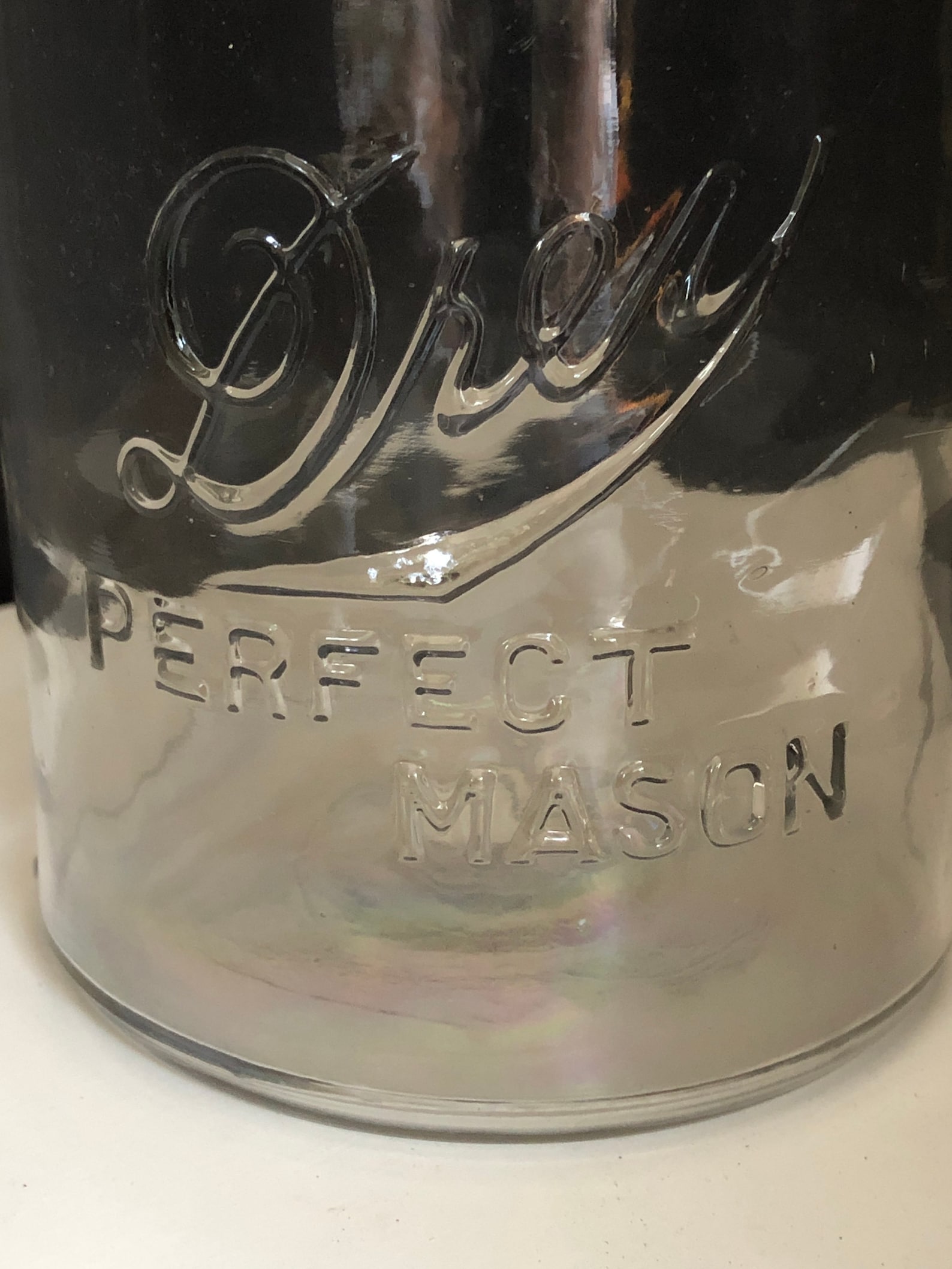 Drey, Perfect Mason Canning Jar, 5, Zinc Lid, Circa, 1900, Mason Jar ...