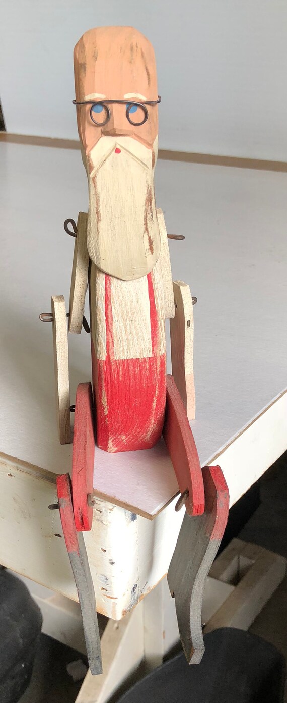 Wood Puppet Hand Made Toy - Etsy