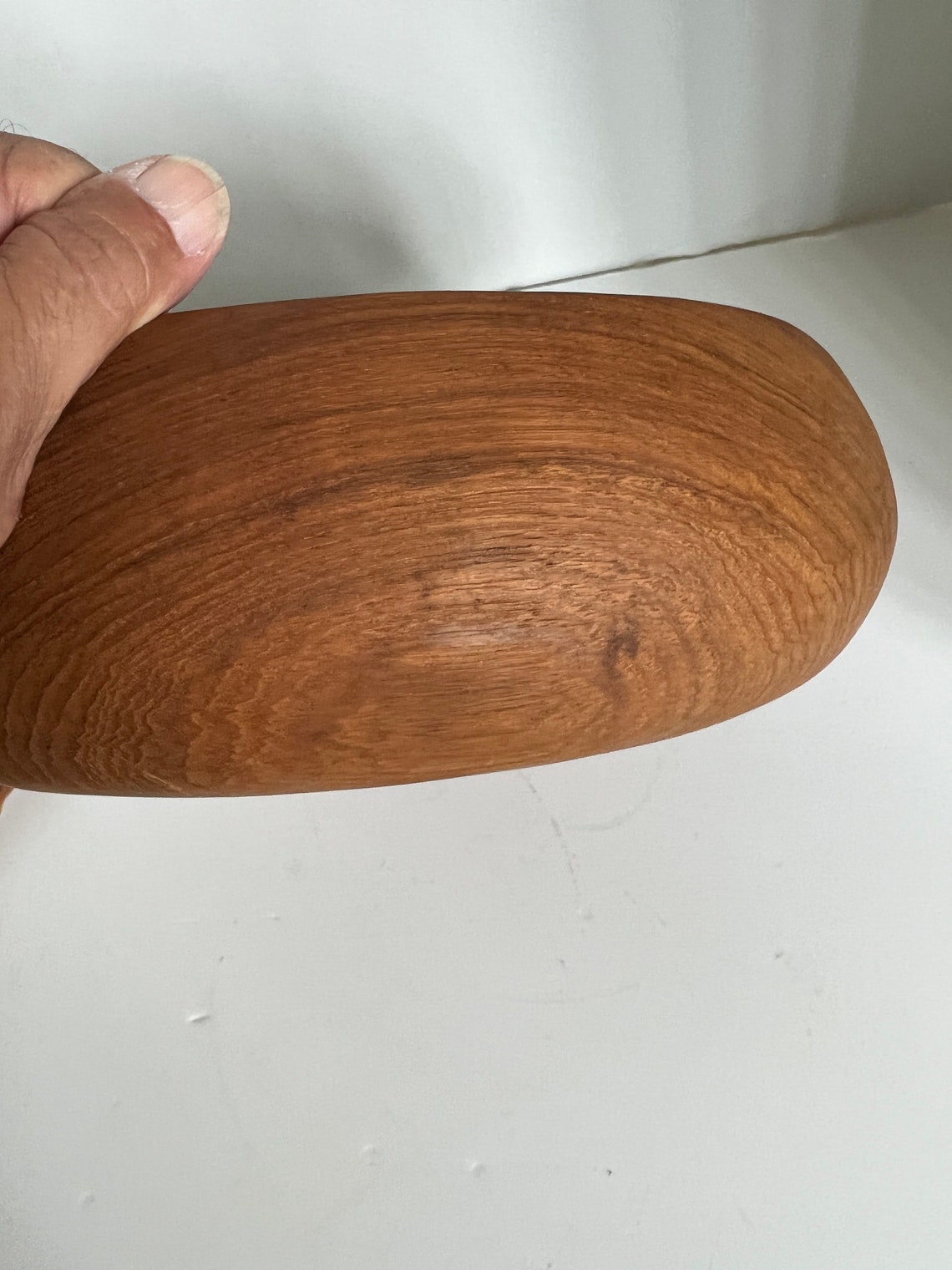 Teak Wood Salad Bowl Vintage Philcraft Thailand Danish - Etsy