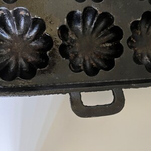 Cast Iron, Turks Head, Gem Pan, 12 Muffins, Collectable Cast Iron, Gate ...