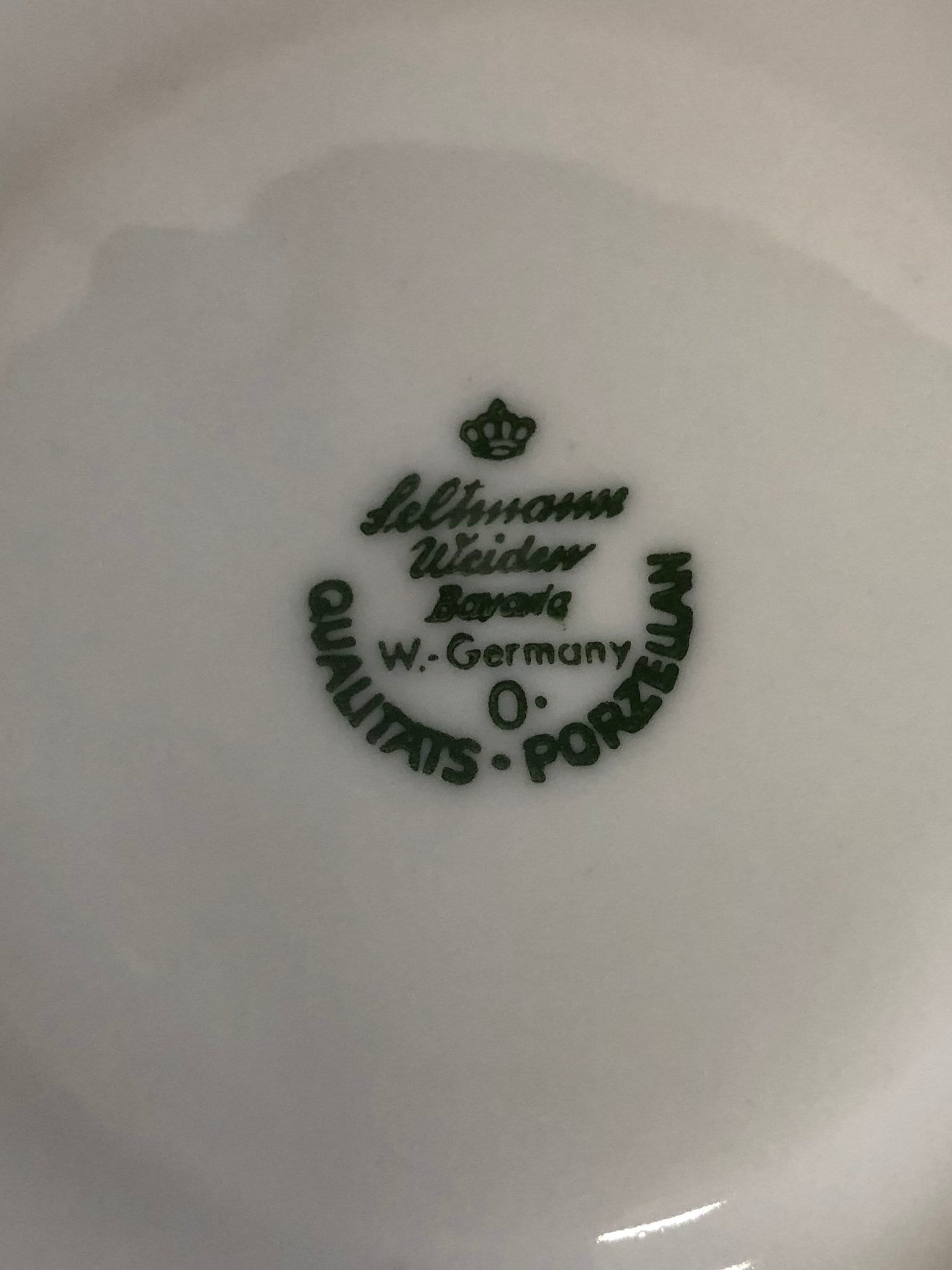 White Porcelain China by SELTMANN Weiden German Open Stock - Etsy