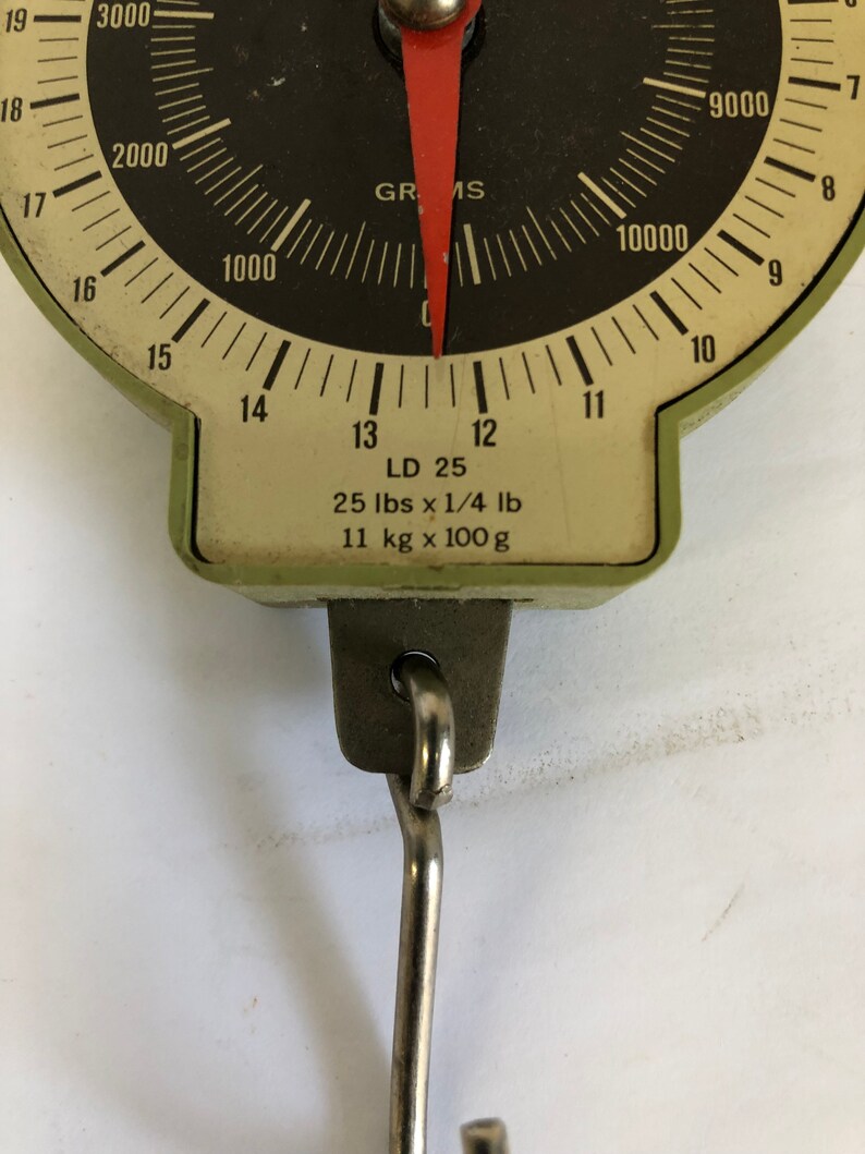 Kitchen King Hanging Scale Kitchen Scale Vintage Scale Red | Etsy
