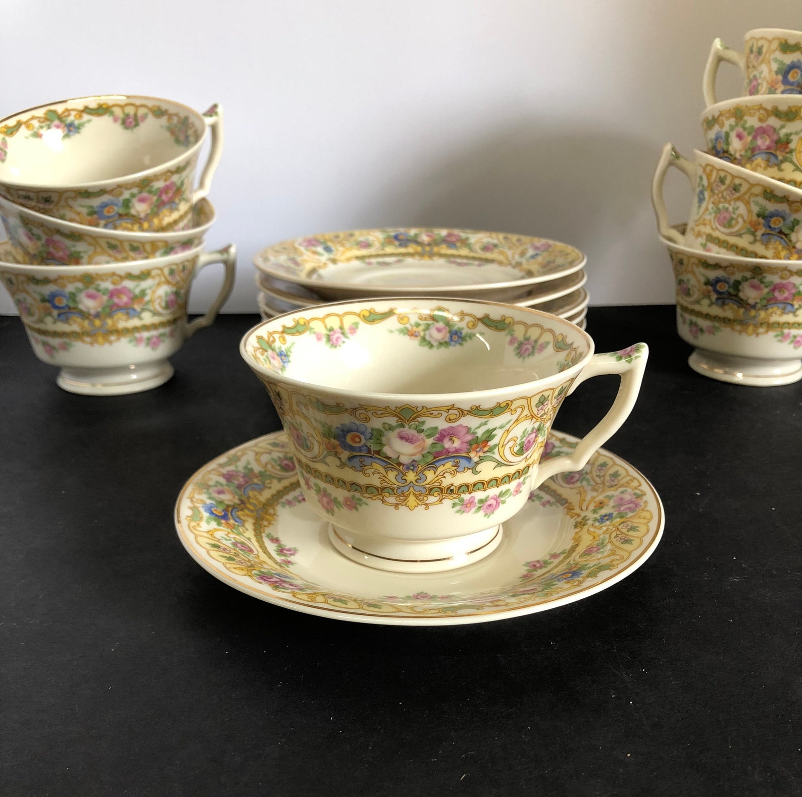 Syracuse China,old Ivory, Pattern Rose Marie, Vintage, OPEN STOCK ...